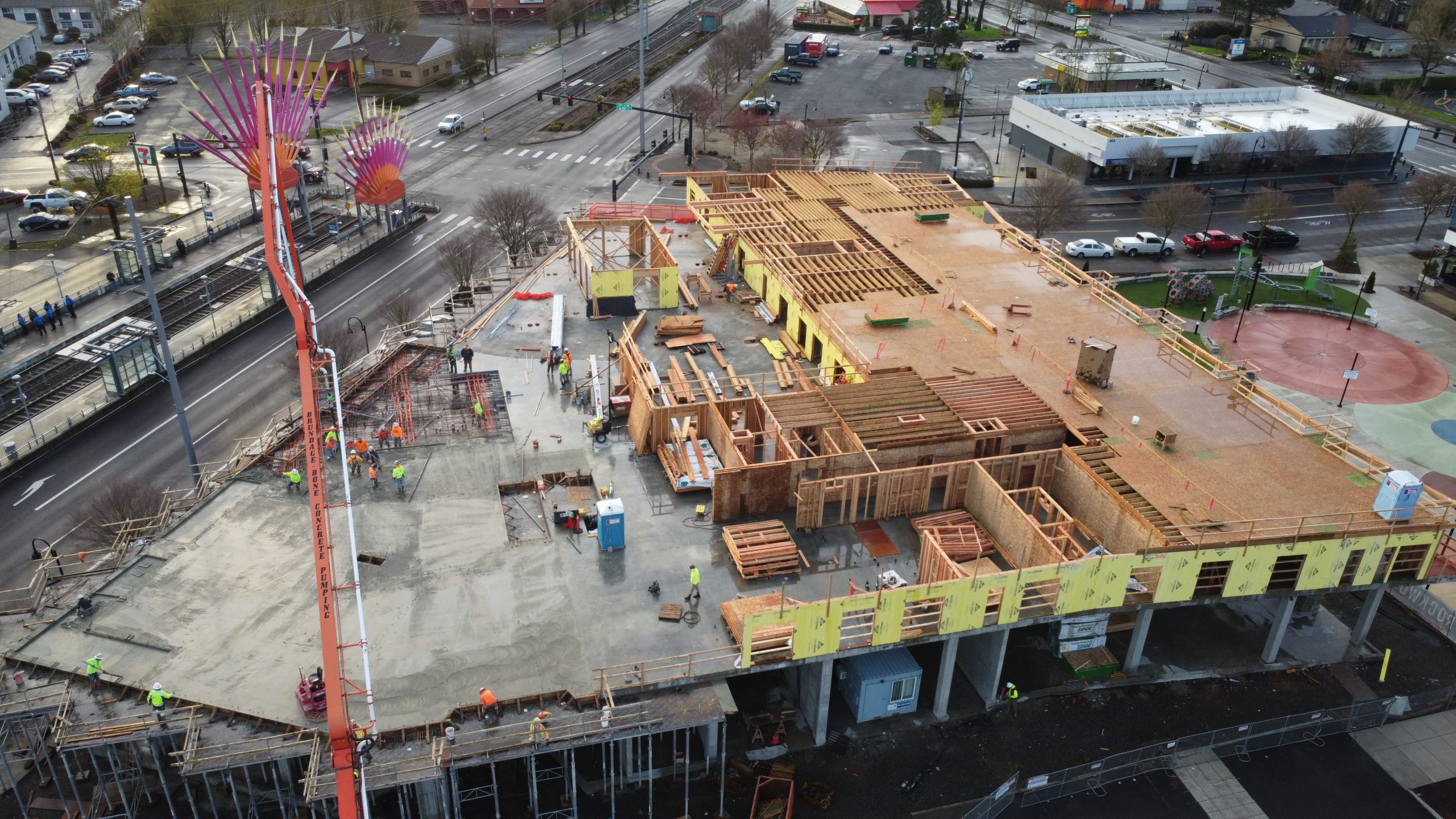 AVIVA Apartments: Construction Update April 2023 - Downtown Rockwood
